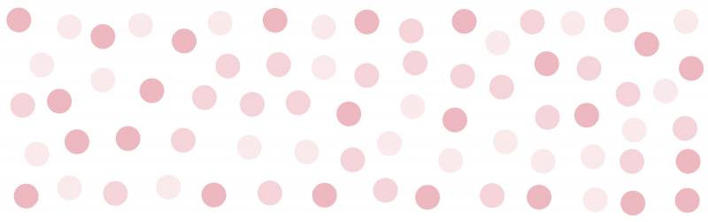 Wandsticker Punkte | Süße Farben | Neuer Look für das Kinderzimmer